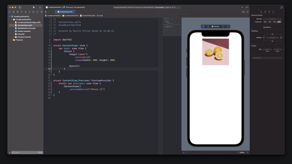 Using An Image Classification Machine Learning Model In An Ios App With Swiftui