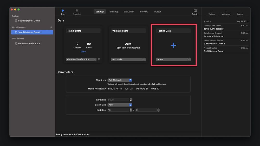 Creating an Object Detection Machine Learning Model with Create ML