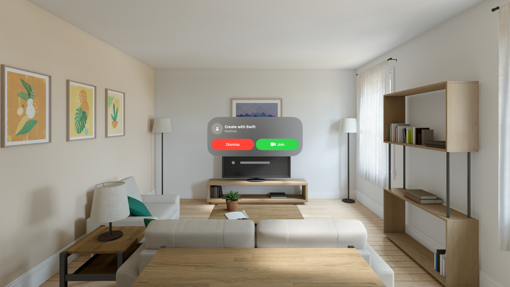 Ensuring interface legibility and contrast in visionOS