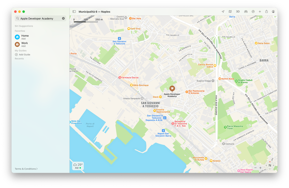 Exploring the Navigation Split View