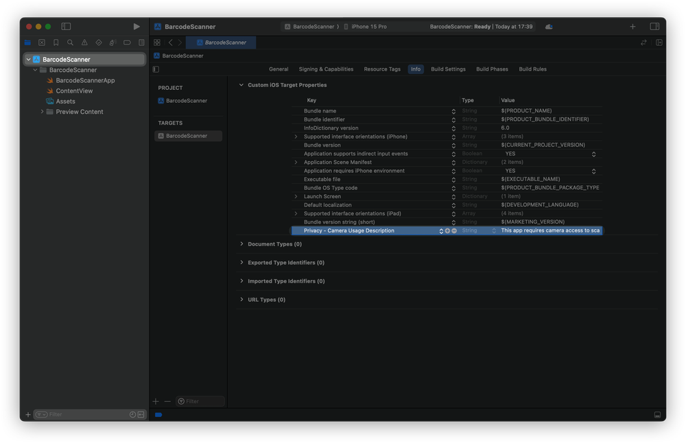 Reading QR codes and barcodes with the Vision framework