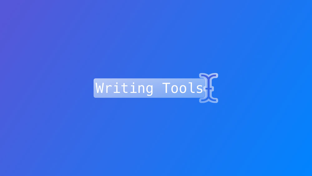 Keeping parts of the text unchanged by Writing Tools