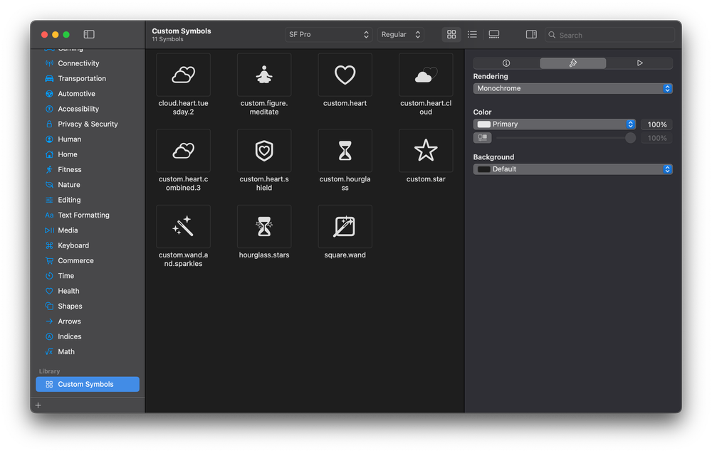 Creating Custom SF Symbols
