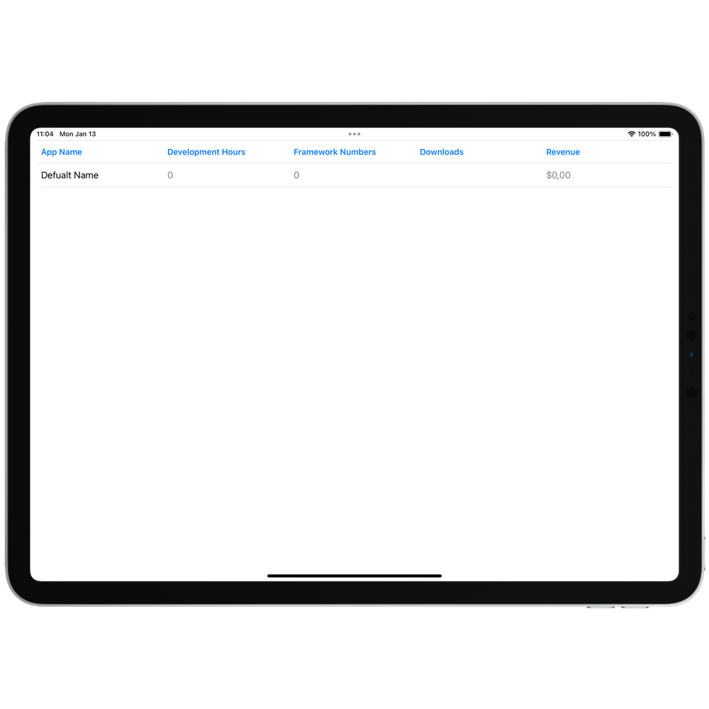 Displaying tabular data in SwiftUI using Table View