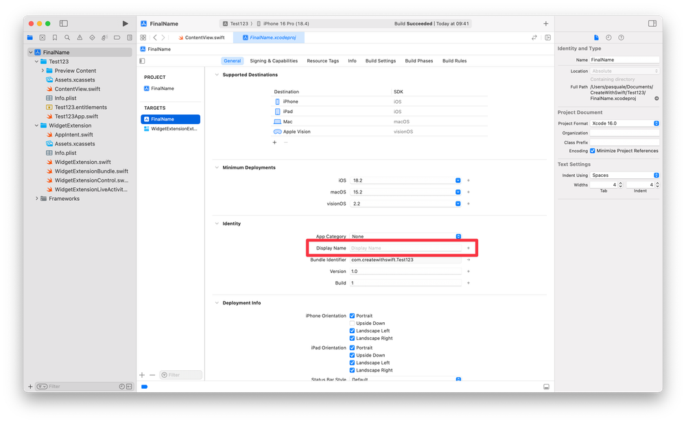 Safely Renaming Your Xcode Project