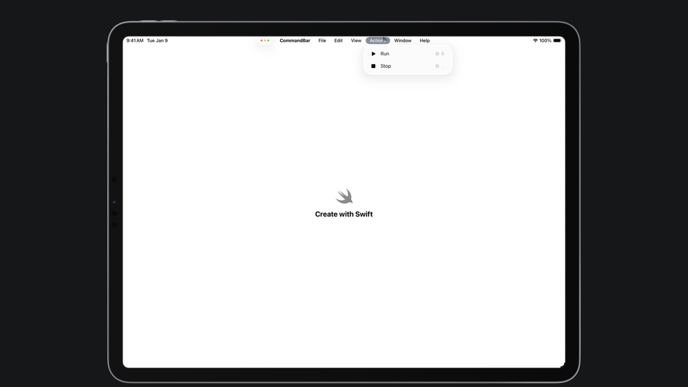 Creating And Customizing The Menu Bar Of A Swiftui App