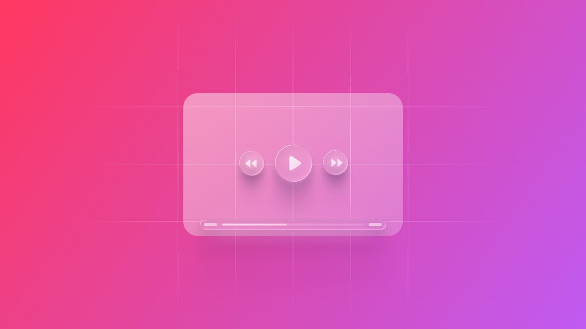 Playback controls for video in a SwiftUI app
