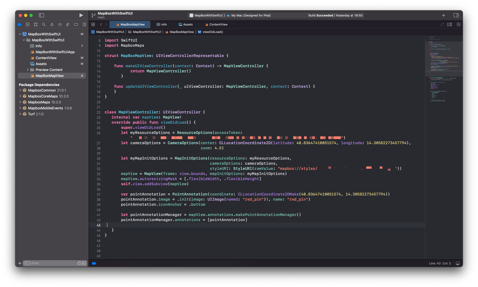 Adding Annotations to a Mapbox MapView