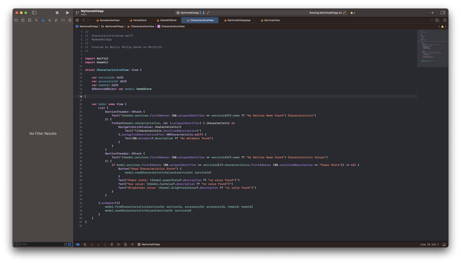 Creating a HomeKit-enabled App with SwiftUI
