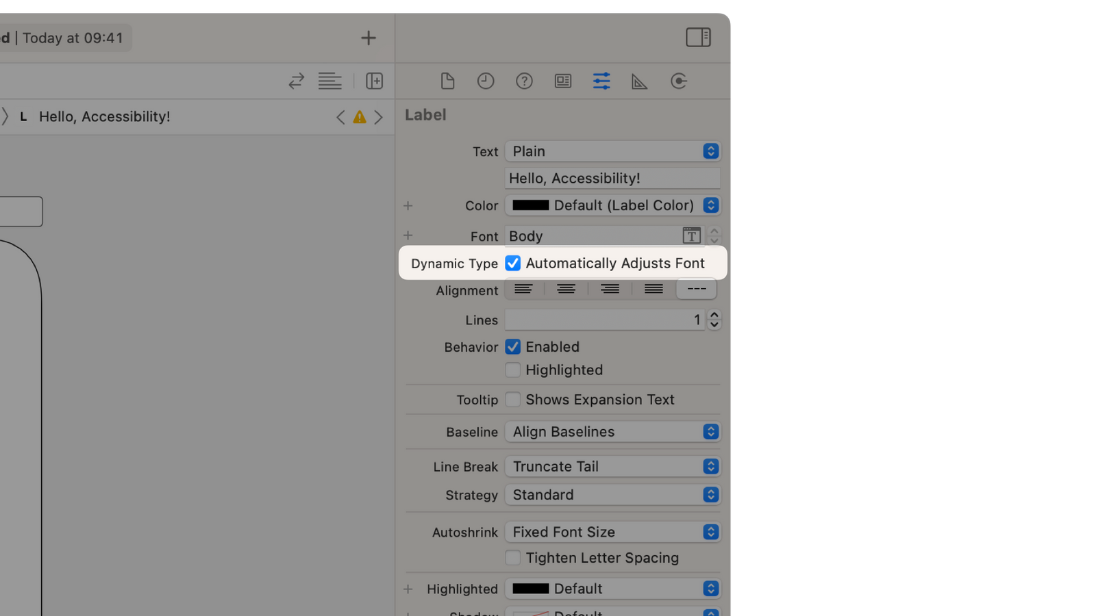 Supporting Dynamic Type and Larger Text in your app to enhance Accessibility