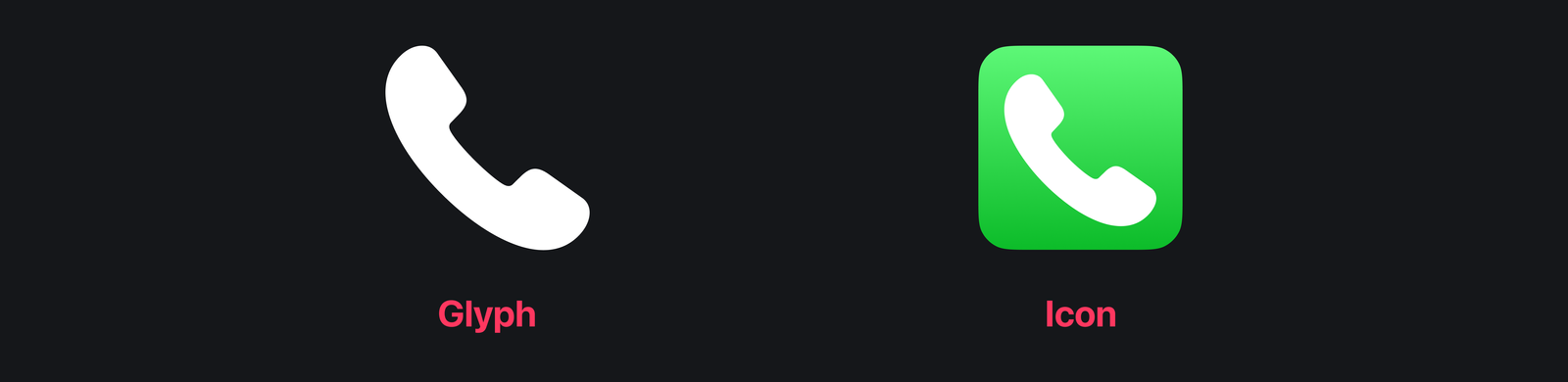 Ensure Visual Accessibility: Glyphs, Icons and Shapes