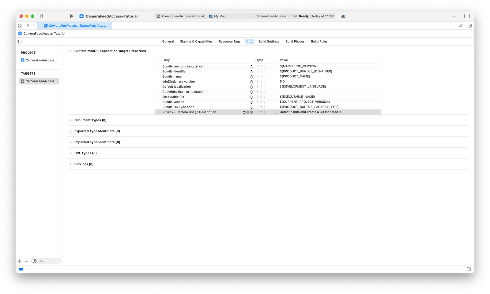Camera Capture Setup In A Swiftui App