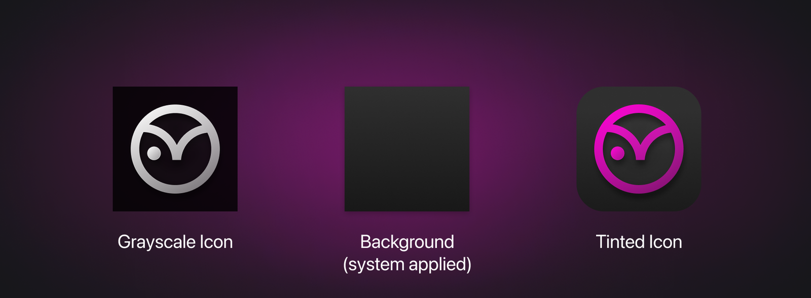 Preparing your App Icon for dark and tinted appearance