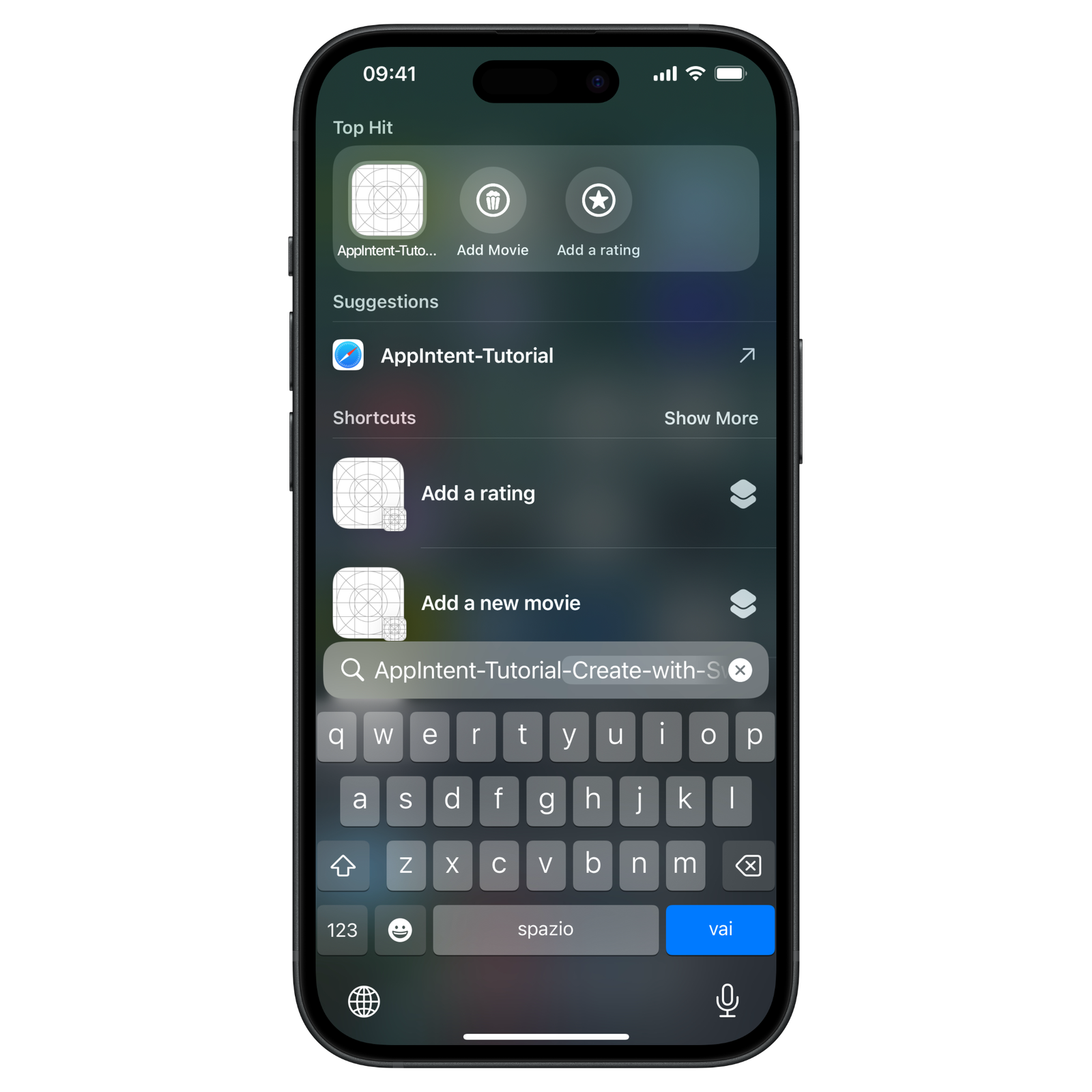 Using App Intents in a SwiftUI app