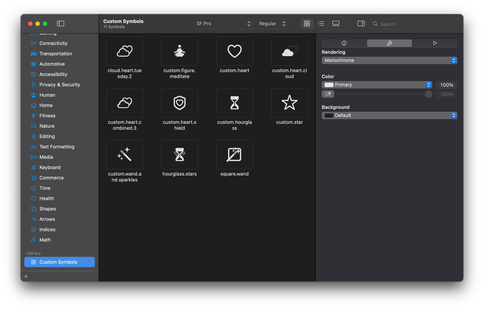 Creating Custom SF Symbols