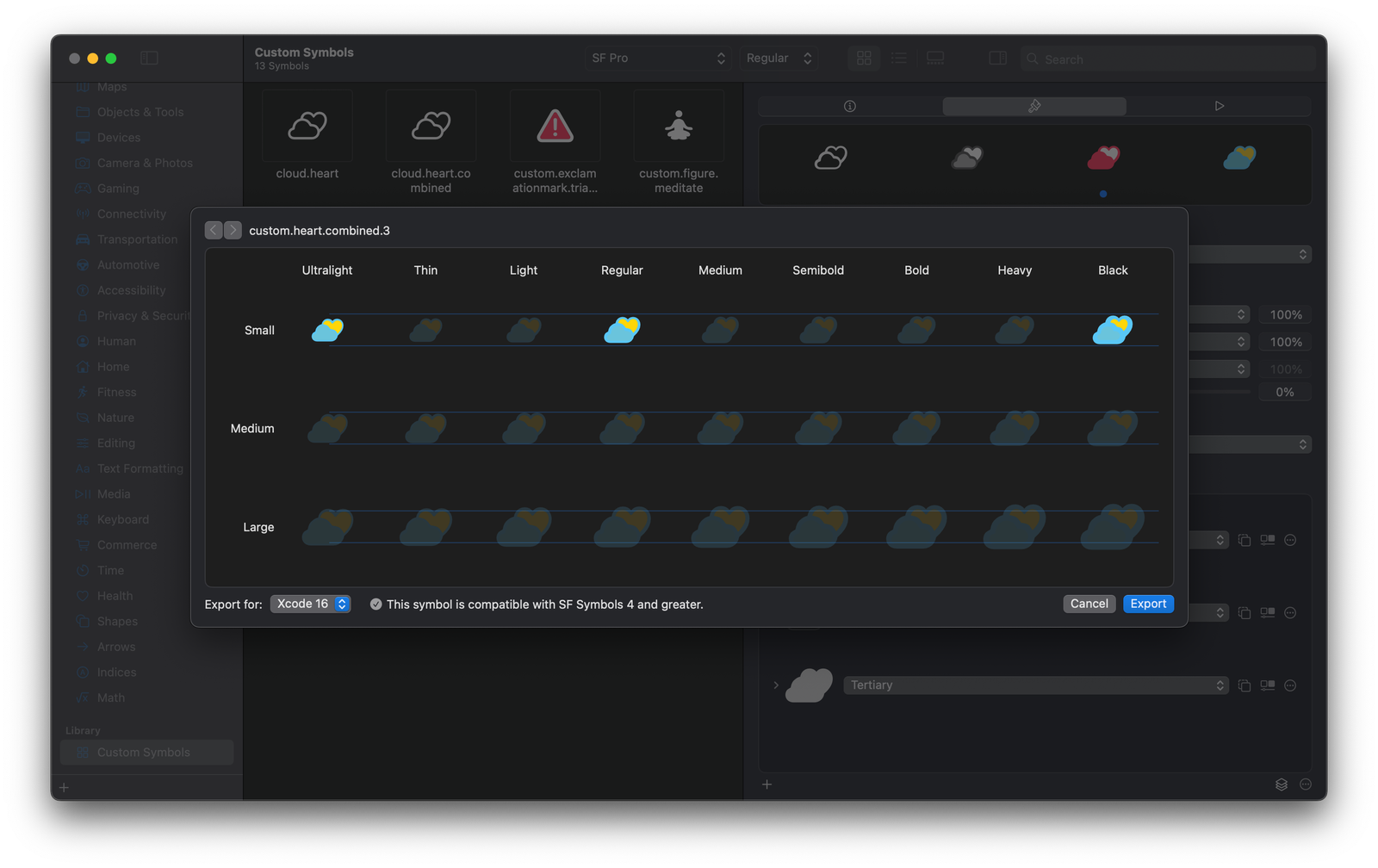 Creating Custom SF Symbols