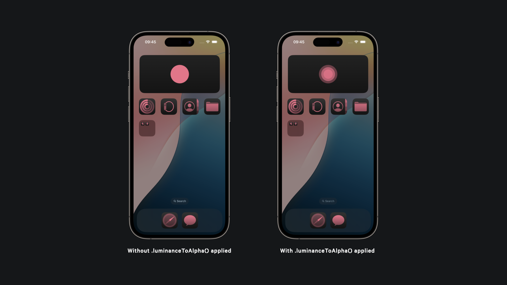 Adapting widgets for tint mode and dark mode in SwiftUI