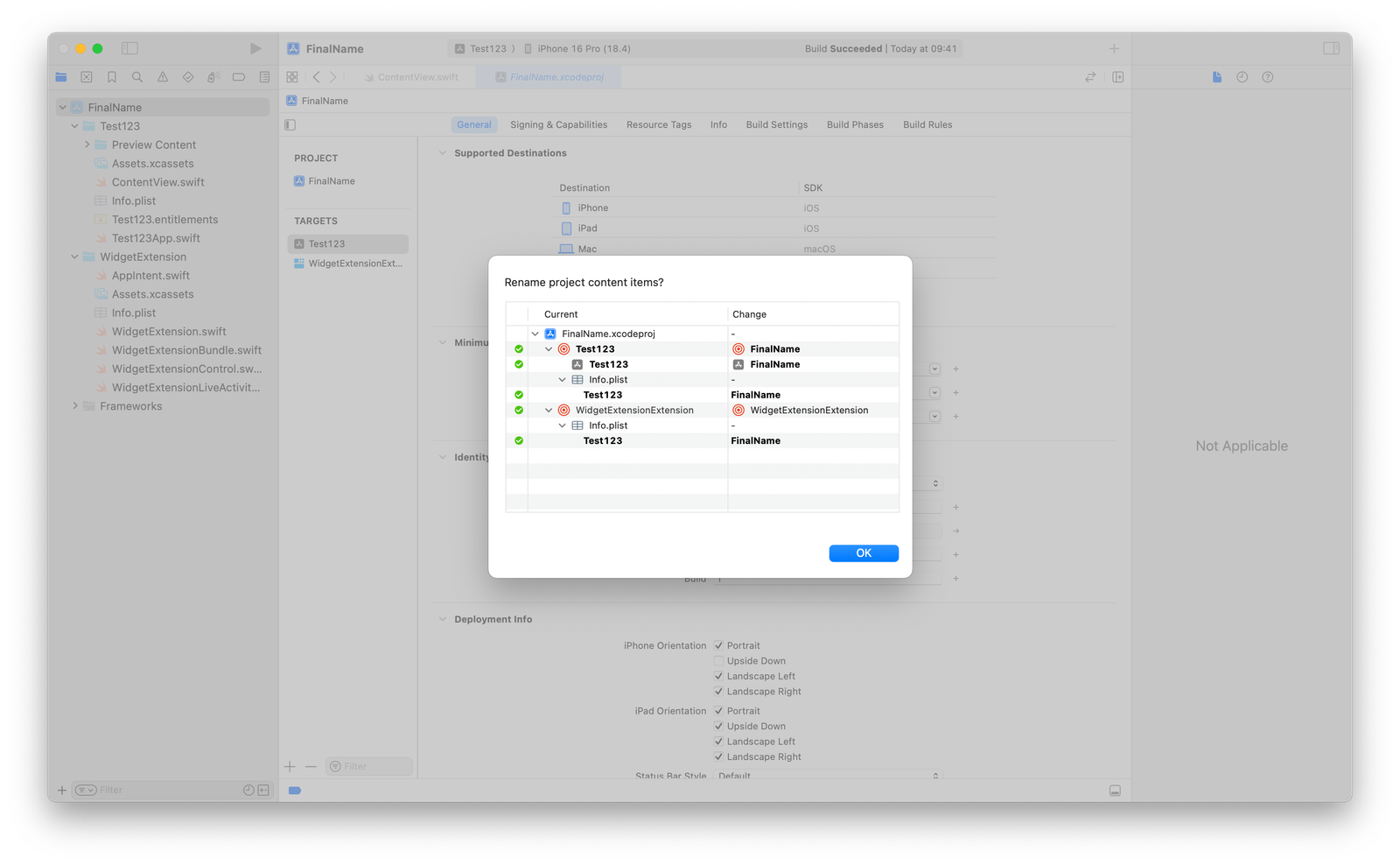 Safely Renaming Your Xcode Project