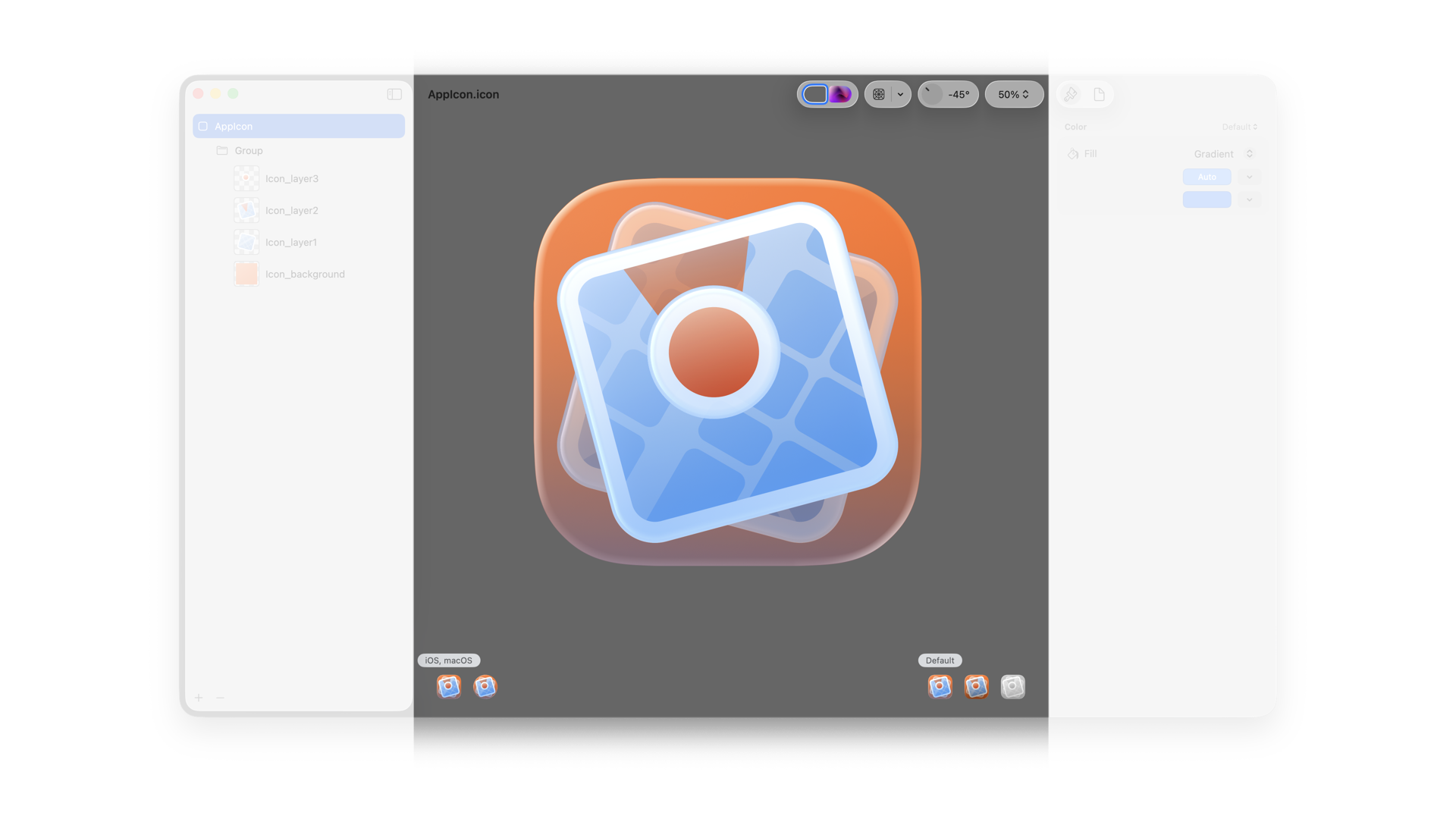 Crafting Liquid Glass app icons with Icon Composer