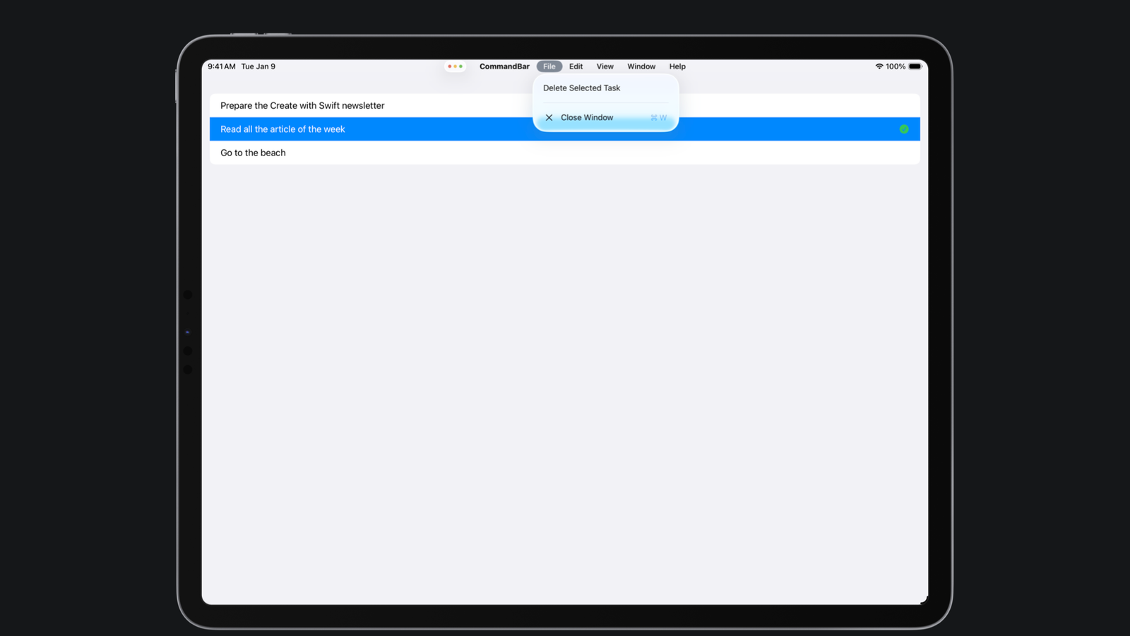 Creating and customizing the Menu Bar of a SwiftUI app
