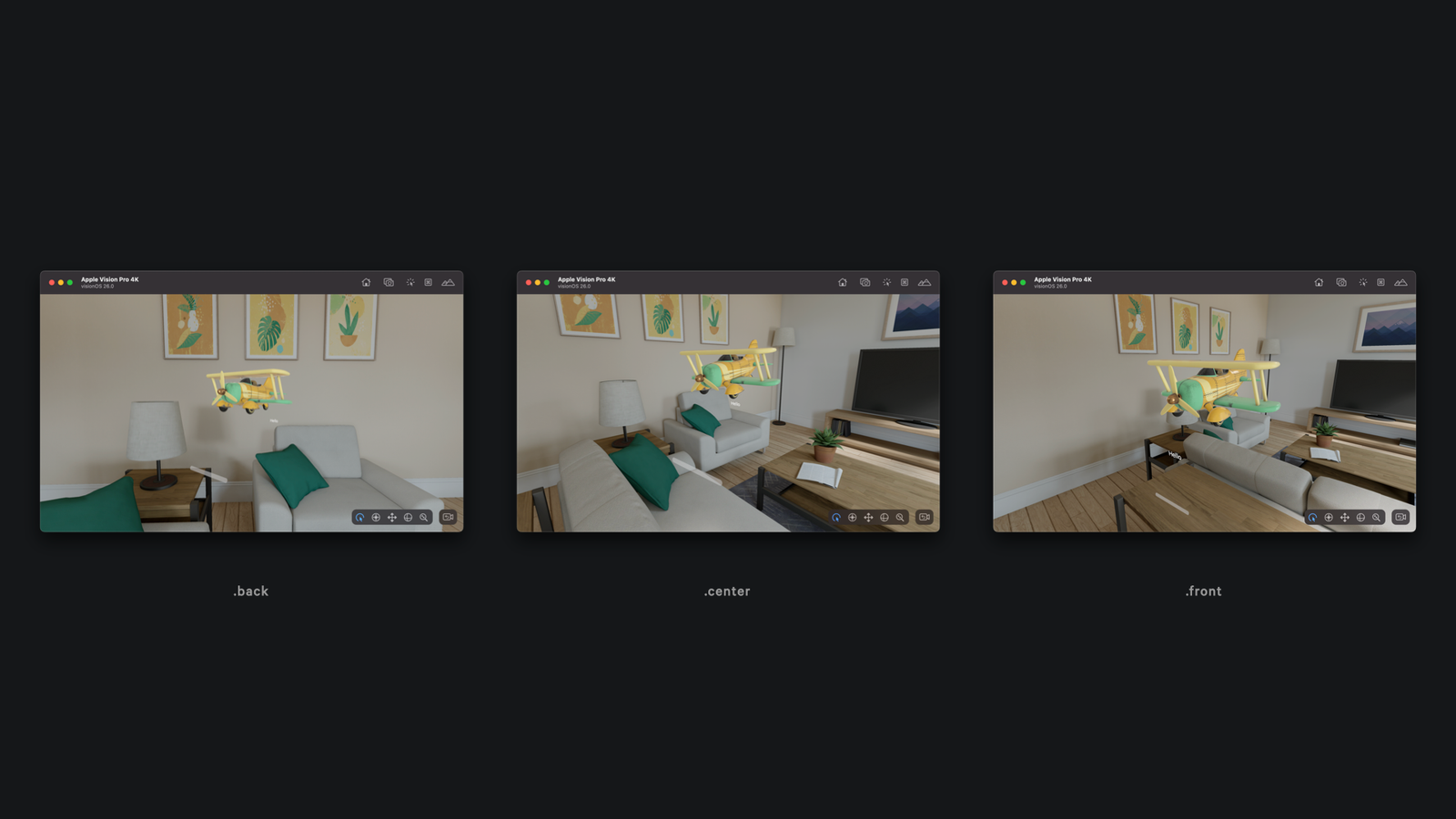 Understanding spatial layout in visionOS 26