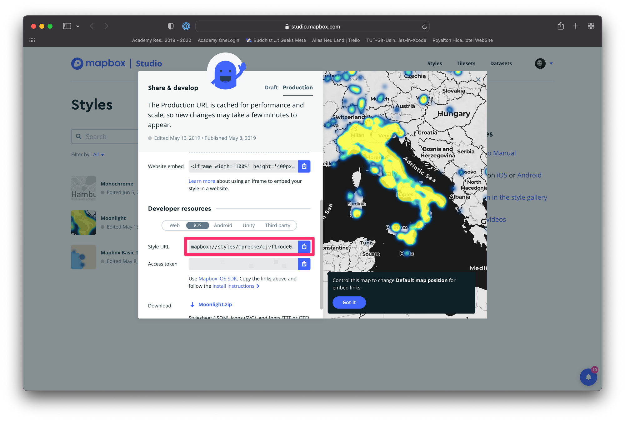 Integrating Mapbox with SwiftUI