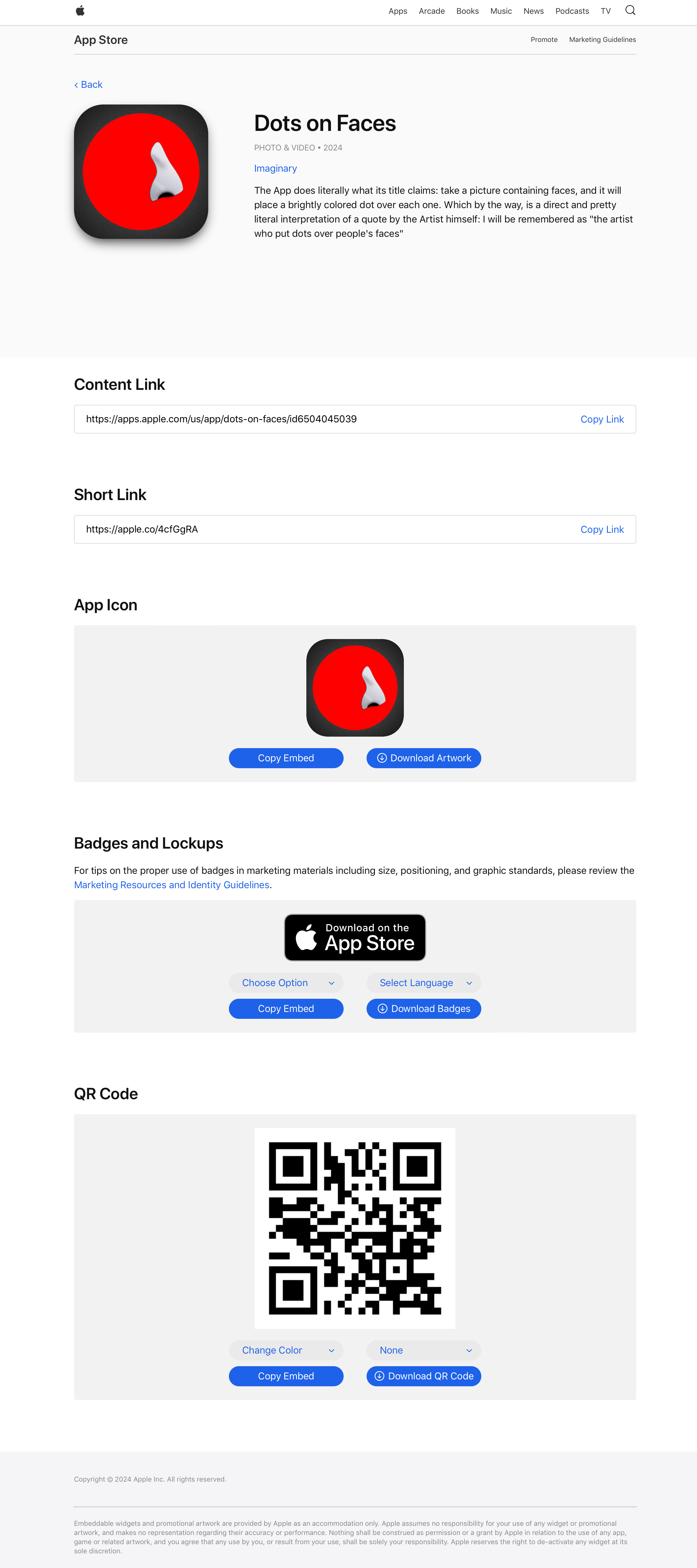 Promoting your app with App Store Marketing Tools