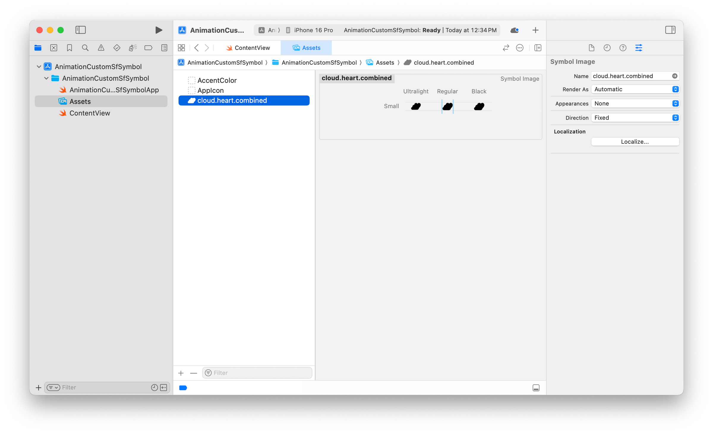 Creating animation annotations for custom SF Symbols