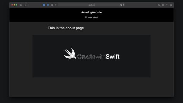 Static Site Generation with Swift using Publish, Plot and Ink