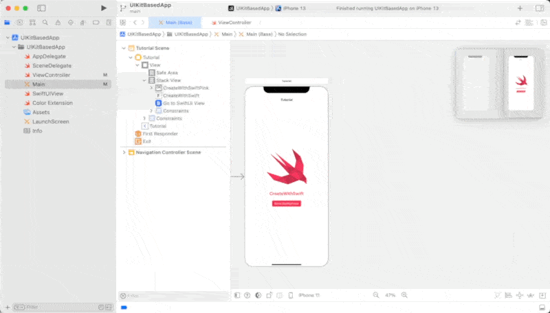 Using A Swiftui View In A Uikit App