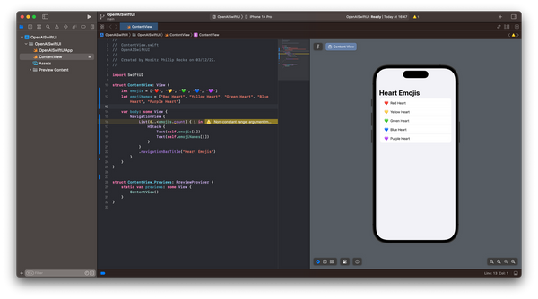 Prototyping SwiftUI interfaces with OpenAI's ChatGPT
