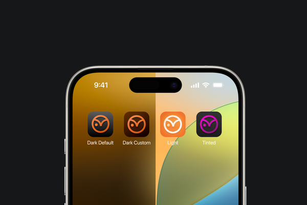 Preparing your App Icon for dark and tinted appearance