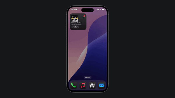 Linking a widget to a specific view in SwiftUI Linking a widget to a specific view in SwiftUI