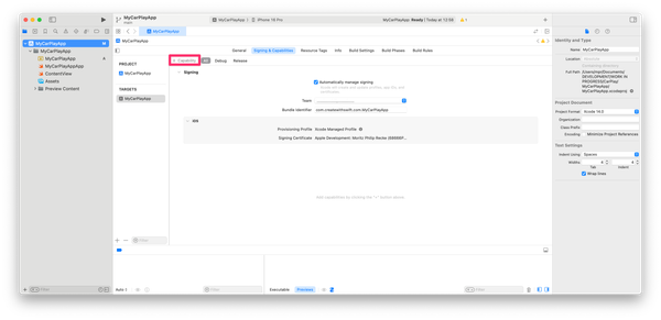 Creating CarPlay apps within a SwiftUI app lifecycle